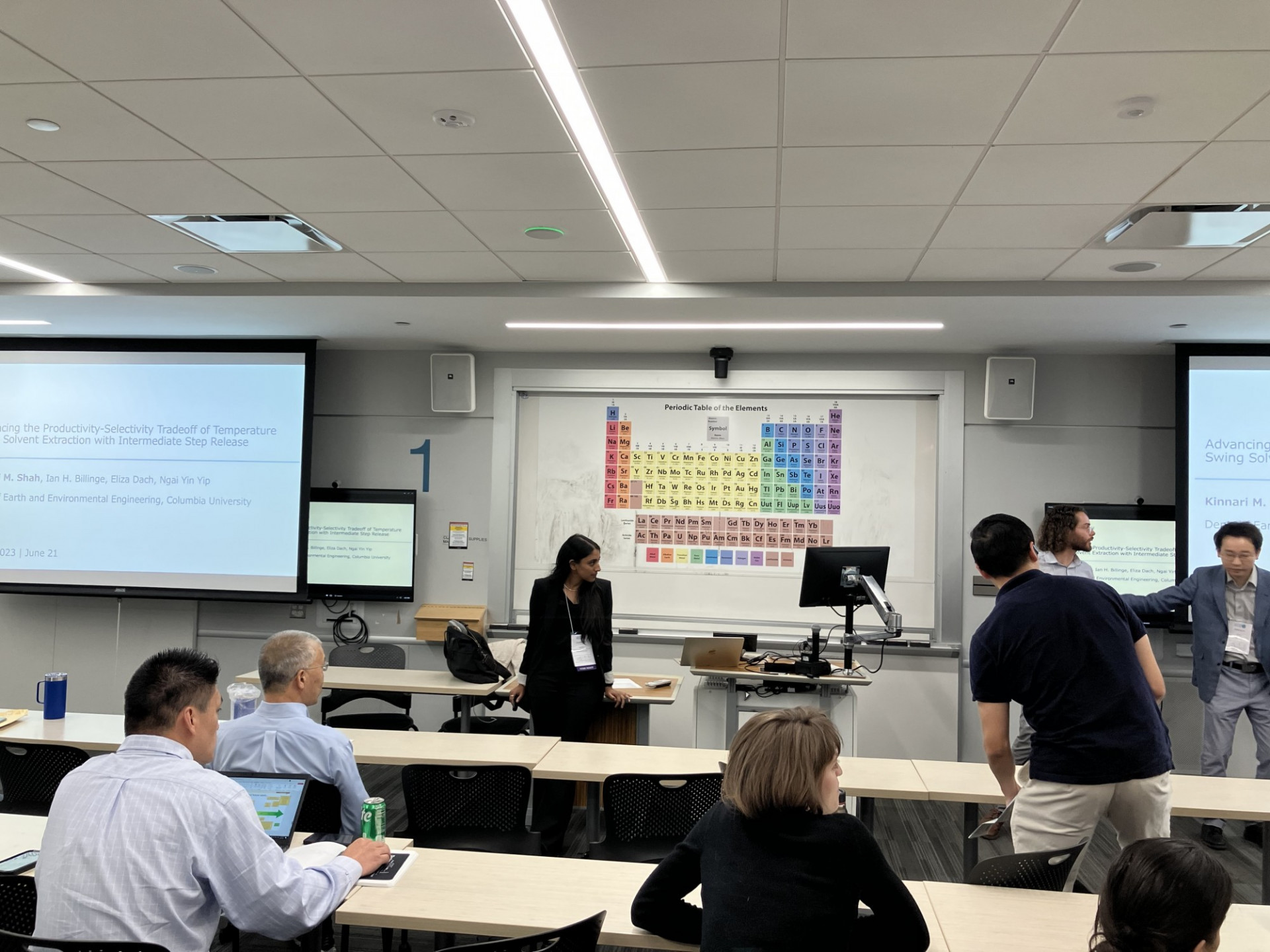 Yip lab group members presented their research at the 2023 AEESP ...